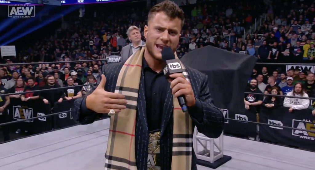 MJF Debuts Custom AEW World Title Belt On Dynamite