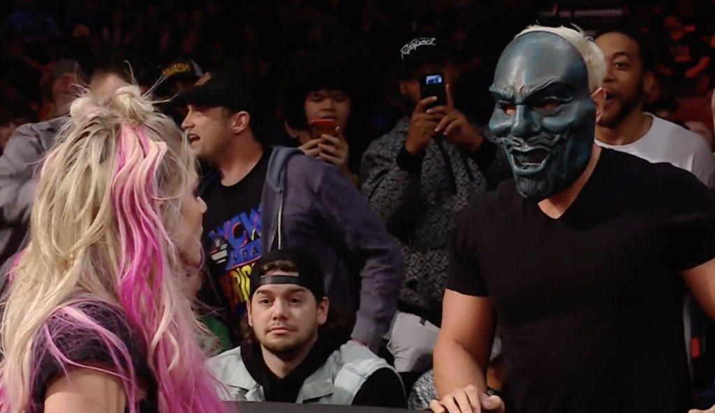 Two Men In Uncle Howdy Masks Appear On WWE Raw
