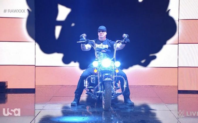 The Undertaker Returns As American Badass On WWE Raw