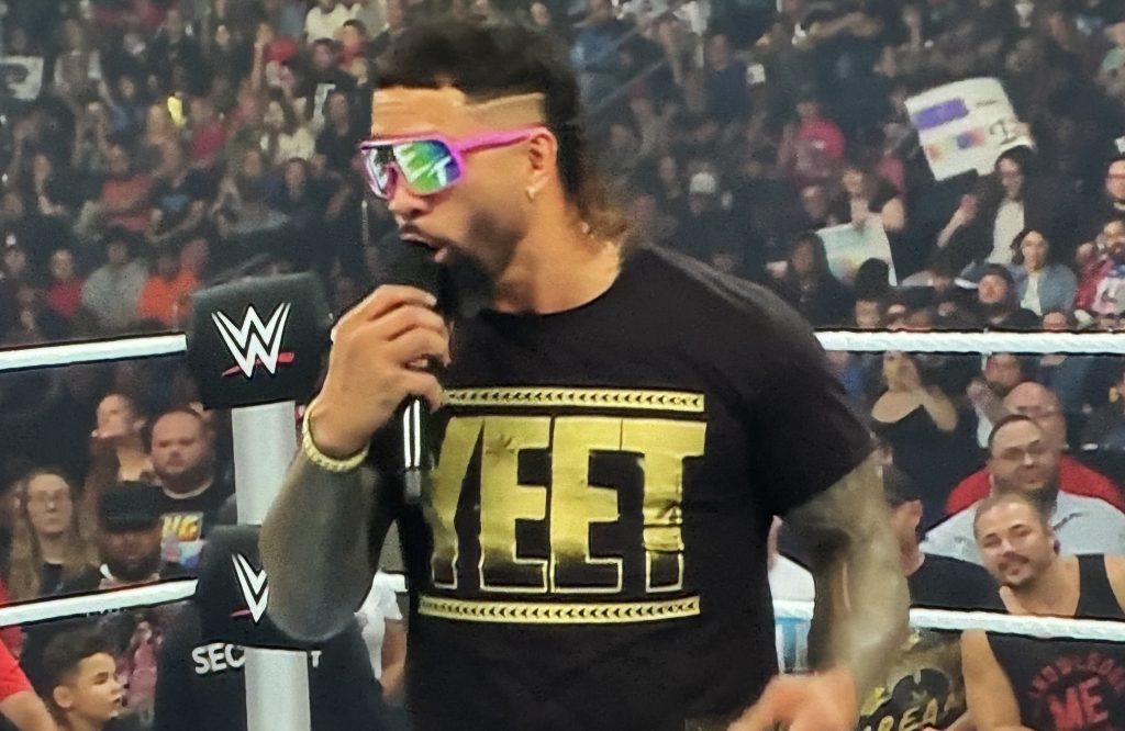 Jey Uso Debuts New WWE Intercontinental Championship Belt On Raw